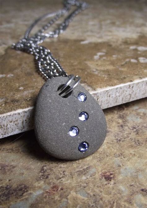 Beach Stone Jewelry SeaFindDesigns