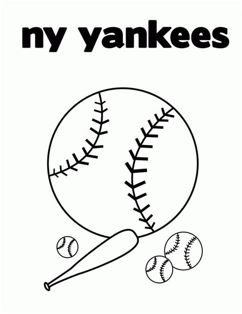 Yankee Coloring Pages Coloring Nation