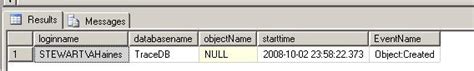 Default Trace A Beginners Guide Sqlservercentral