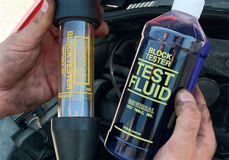 How To Quick Check Head Gasket With Block Tester Frost Auto