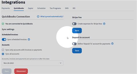 Quickbooks Integration Basic Sync Payments And Invoices Taxdome Help Center