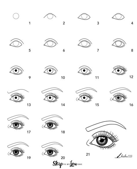 How To Draw Crying Eyes Step By Step For Beginners