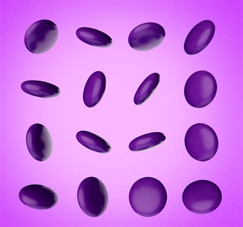Premium Photo Flying Purple Chocolate Candy Gems Isolated On Puple 3d