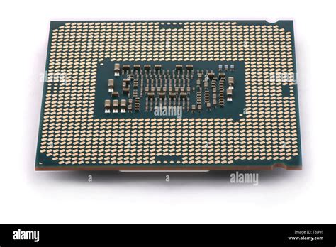Cpu Central Processing Unit Computer Processor From The Bottom Side