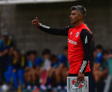 Marcelo Escudero será el DT interino de River contra Unión La Noticia Web