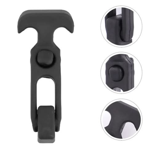 Rubber Flexible Draw Latches Vehicle Engine Hood Catch T Handle Draw