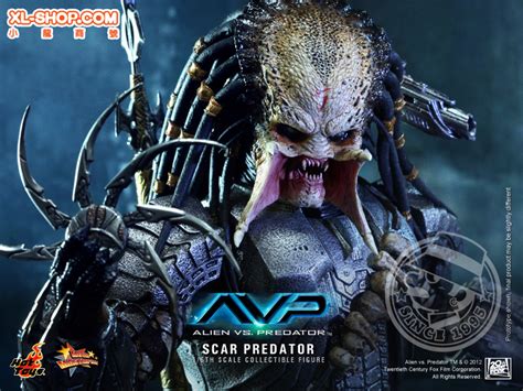 Hot Toys Mms 190 Alien Vs Predator 16th Scale Scar Predator