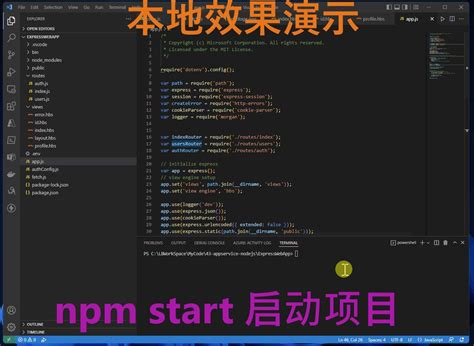 【azure 应用服务】nodejs Express Msal 应用实现aad集成登录并部署在app Service Linux环境中的
