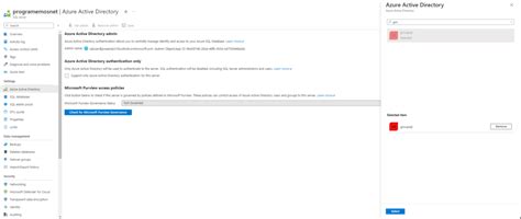 Configurar Azure Active Directory En Azure Sql Server