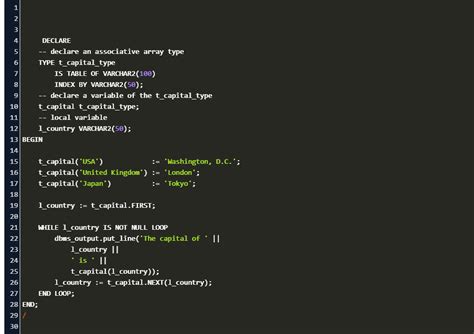 Plsql Select Into Array Of Strings