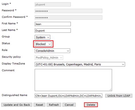 Ldap Admins Synchronization