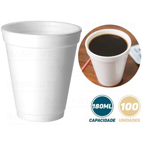 Copo Térmico Descartável De Isopor P Café ml c Und em Promoção na Americanas