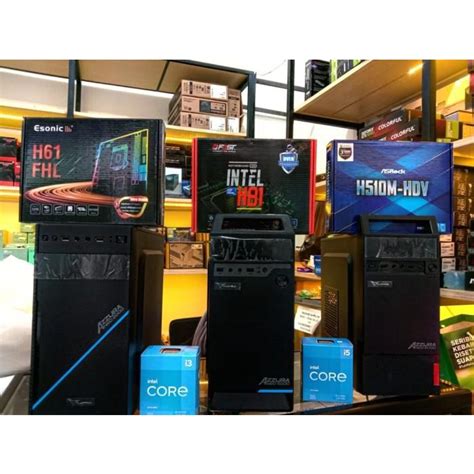 Jual Pc Paket Cpu Core I Gb Gb Kondisi Baru Shopee Indonesia