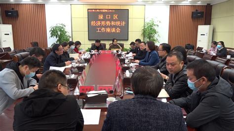 市统计局专题调研渌口区经济形势和统计工作