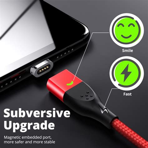 Купить Магнитный Usb кабель на 3 ампера для зарядки смартфона Lightning