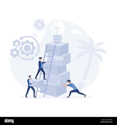 Team Work And Team Building Corporate Organization And Partnership Problem Solving