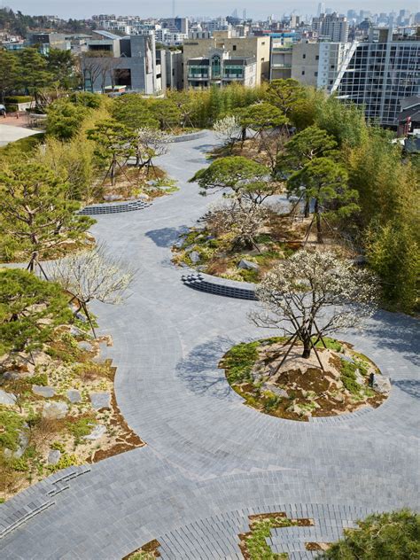 Leeum Museum Of Art Transforms Outdoor Deck Into Walkable Garden By Gabriel Orozco The Korea