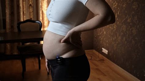 Bubble Belly In Leggins Alice Shaw Clips4sale