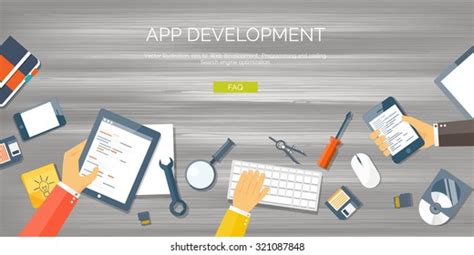 Vector Illustration Flat Header Creativity Generating Stock Vector Royalty Free 257297128