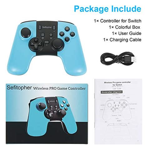 Sefitopher Wireless Controller For Nintendo Switch Console And PC