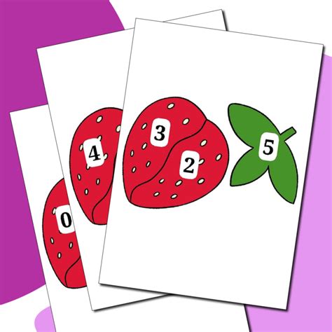 Дидактическая игра Клубничная математика