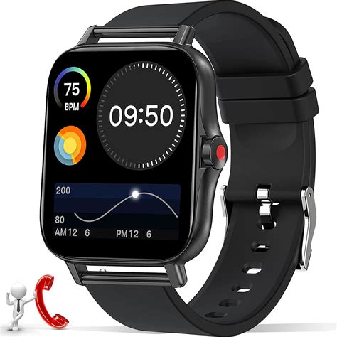 AVUMDA Montre Connectée Homme 1 96 AMOLED Écran HD Smartwatch Étanche