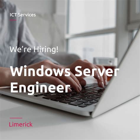 Ict Services On Linkedin Windows Server Engineer Limerick Ict Services