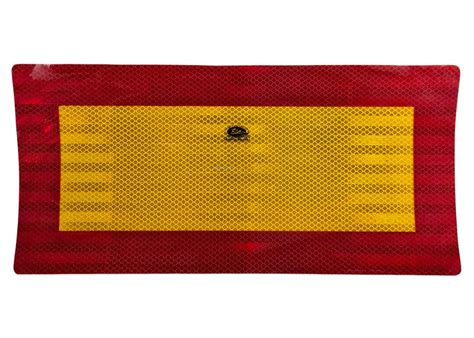 משה חלפים זוג פסים זוהרים לנגרר אדום צהוב מחזירי אור ואזהרה