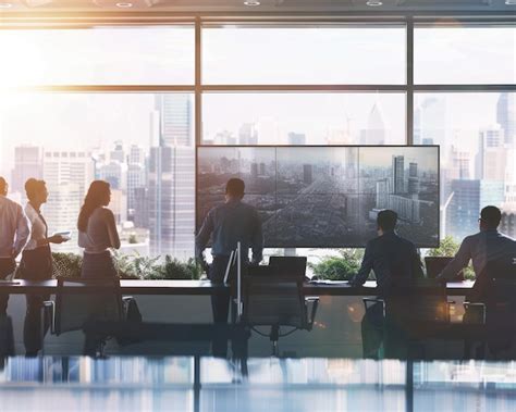 Collaborative Innovation Diverse Teams Driving Business Success Premium AI Generated Image