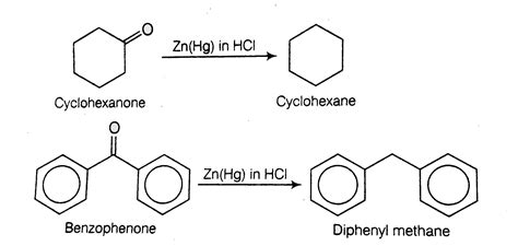 Clemmensen Reduction Cannot Be Used In Which Of The Following