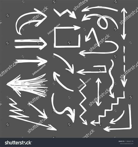 Illustration Grunge Sketch Handmade Watercolor Doodle Stock Vector