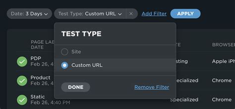Adhoc Custom Testing