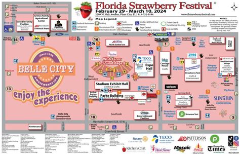 2024 Florida Strawberry Festival Guide Festival Map Plant City Observer