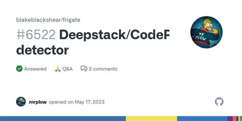 Deepstackcodeprojectai Detector · Blakeblackshear Frigate · Discussion 6522 · Github