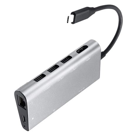 Hub Usb31 Usb C Tipo C A Usb 30 Lector De Tarjetas Hdmi 4k Adaptador