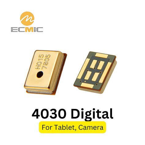 Digital Mems Microphone For Tablet Ecmic