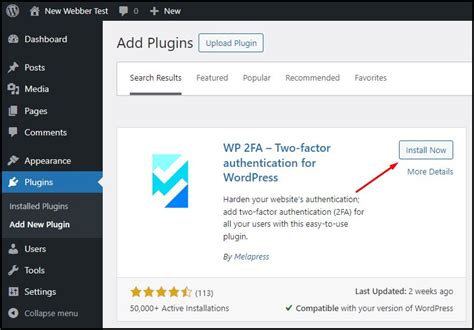 How To Add Two Factor Authentication In Wordpress