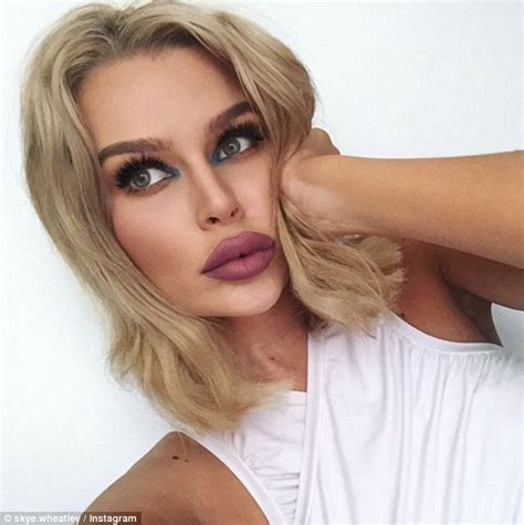 Skye Wheatley Flaunts Her Enhanced Full Lips In Sultry Social Media