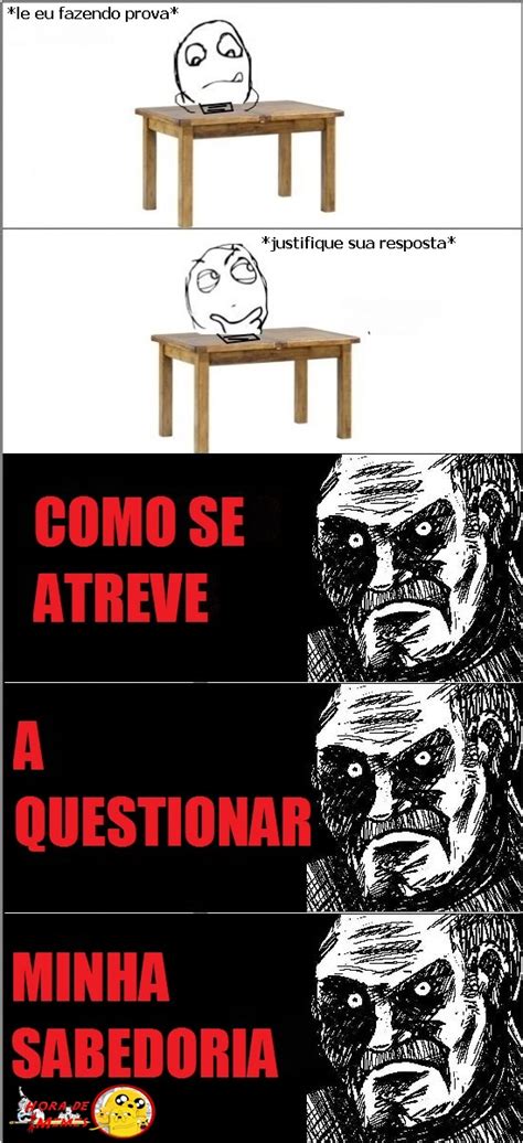 Hora De Memes Justifique Sua Resposta
