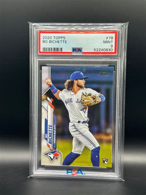 Bo Bichette 2020 Topps Psa 9