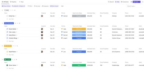 12 Free CRM Templates In Excel Google Sheets ClickUp