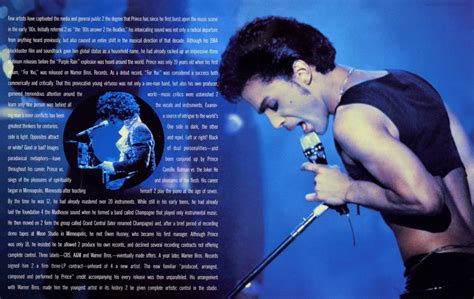 Prince Nude Tour Book