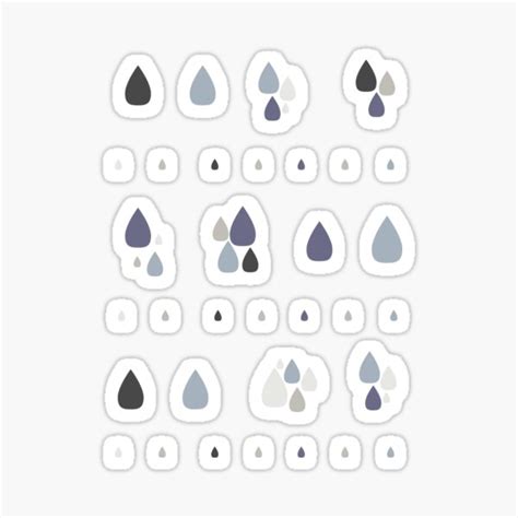 April Showers Sticker For Sale By Lottadesigns Redbubble