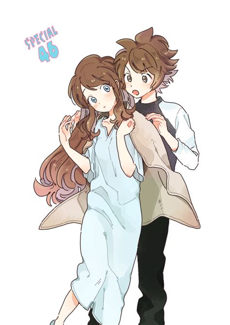 Hilda And Hilbert Pokemon And 1 More Drawn By Hagetapo Danbooru