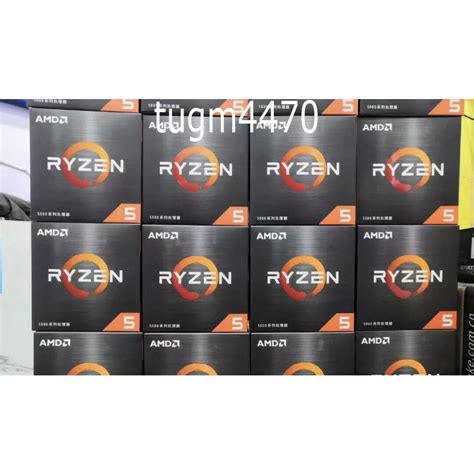 AMD Ryzen 5 5600X R5 5600X 3 7 4 6GHz 6CORE 12Thr Socket AM4 65W CPU Processor Shopee Thailand