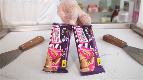 Cadbury Dairy Milk Marvellous Creation Ice Cream Rolls Satisfying