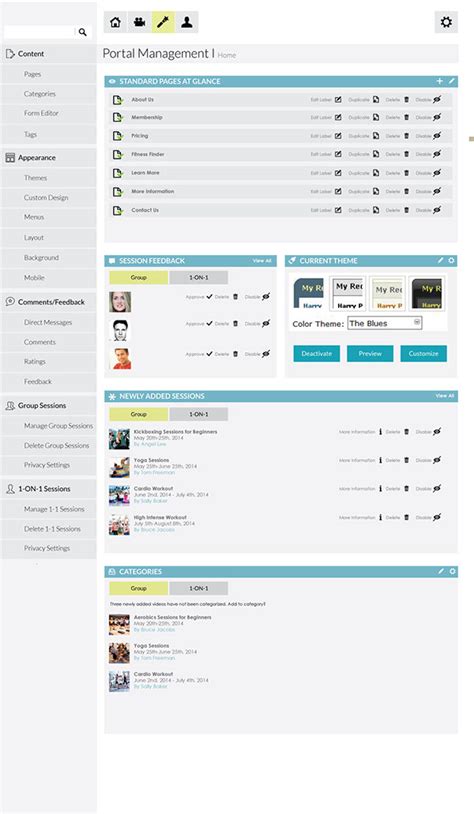 Backend Dashboard Concept UI UX On Behance