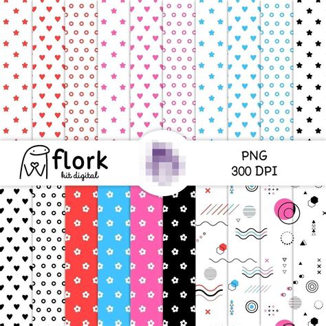 Kit Digital Flork Bento Memes Lettering Arquivos Png