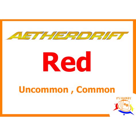 [mtg] Aetherdrift Single Card Uncommon Common Red U C สีแดง