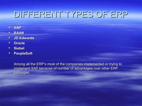 What Is Erp Ppt